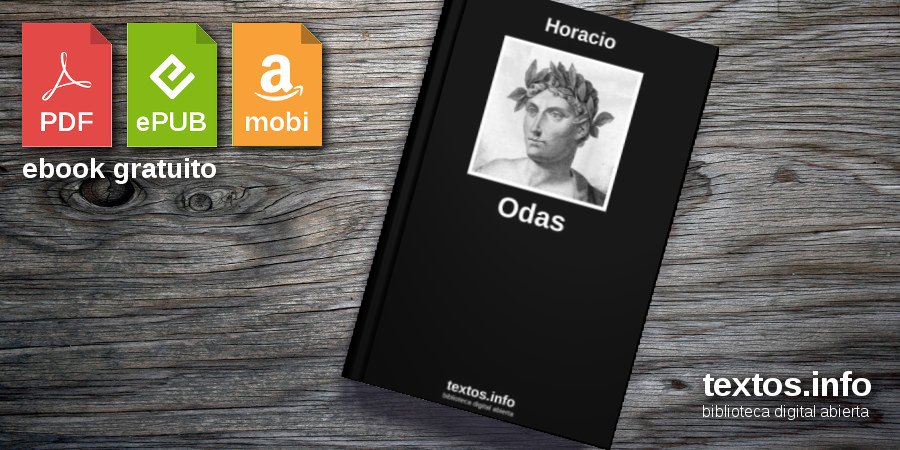 Descargar PDF 'Odas', de Horacio - textos.info